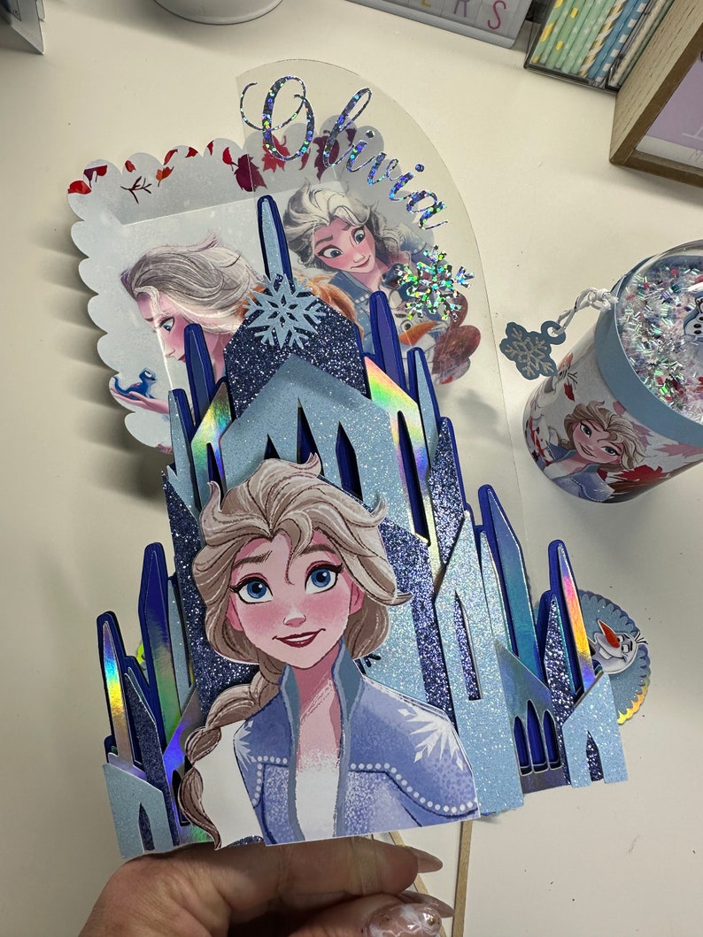 Elsa Frozen Pringles a Frozen Adventure, Disney Frozen Decor Party ...