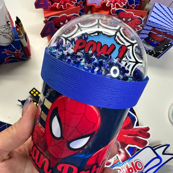 Spiderman Party Table Decor - Etsy