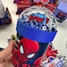 Spiderman Pringles With Dome, Spiderman Birthday Decor, Spiderman Party ...