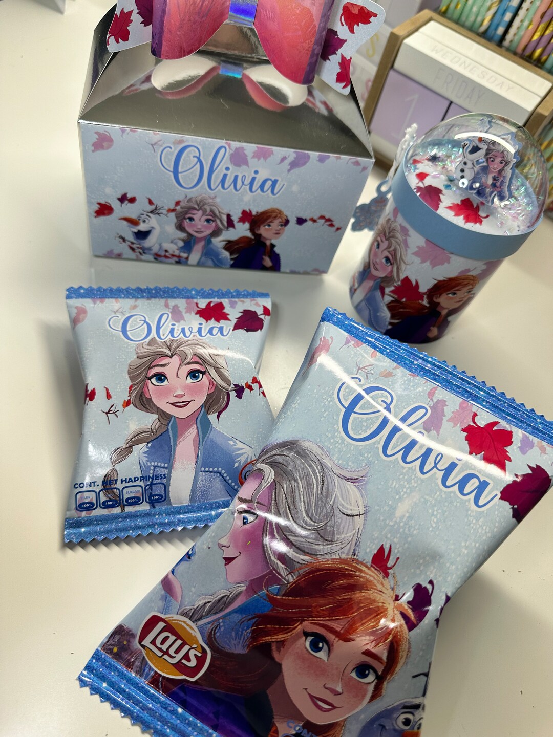 Elsa Frozen Chips Bags a Frozen Adventure, Disney Frozen Decor Party ...