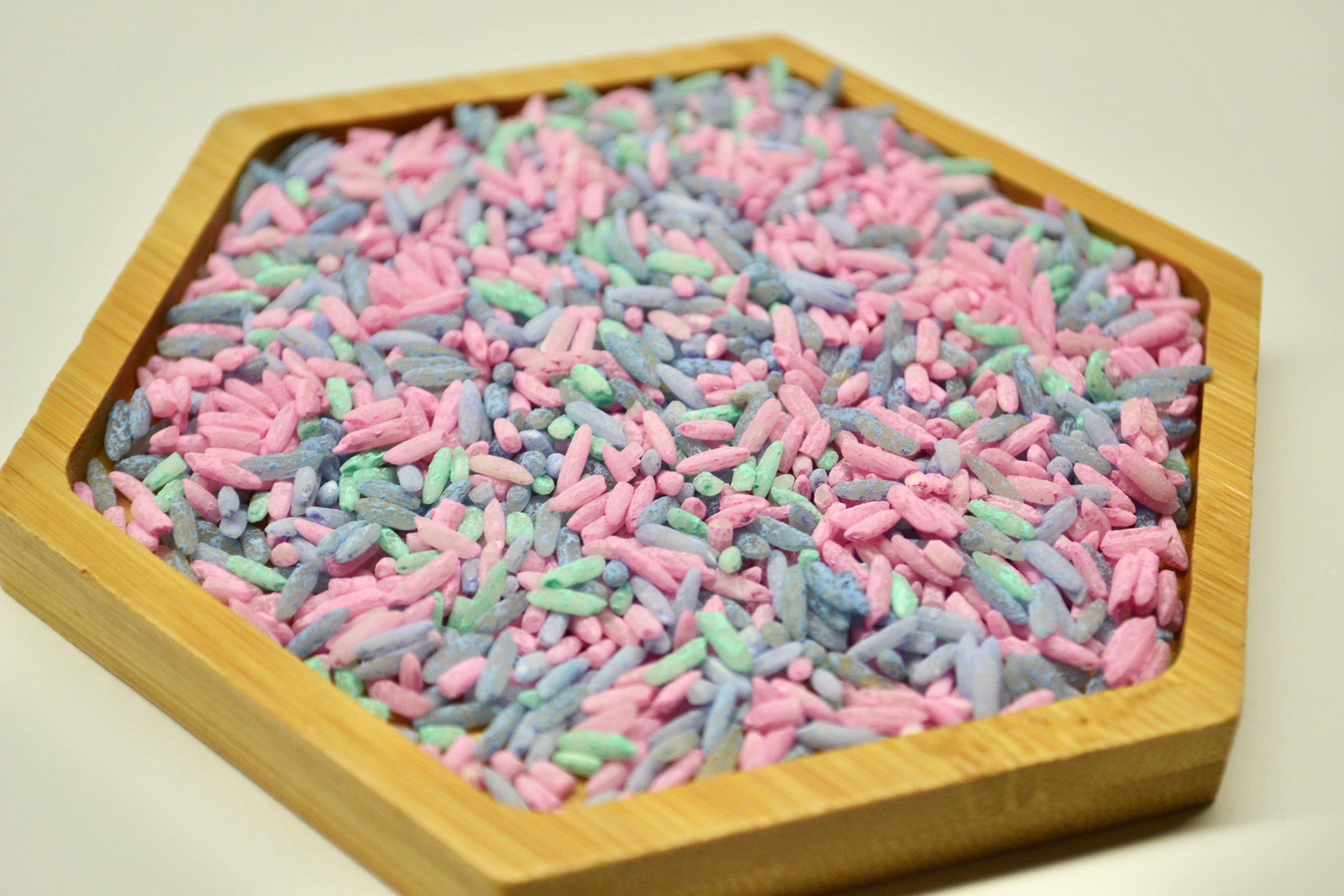 Unicorn Sensory Mix Sensory Rice Sensory Play Loose Parts Play Tray ...