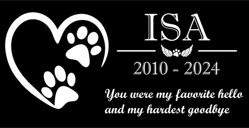 Personalized 8x12x1 Granite Memorial Headstone, Memorial Marker, Grave ...