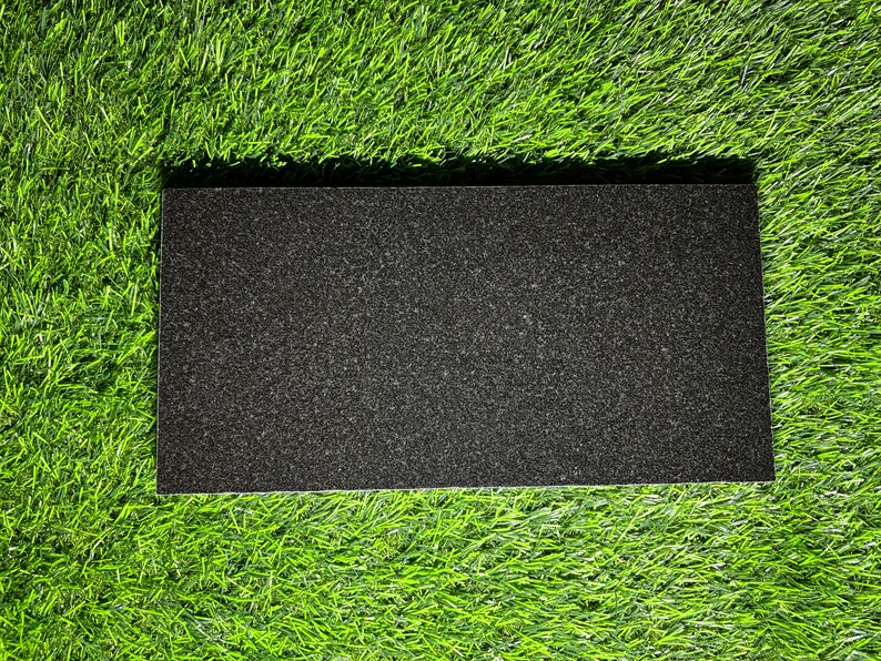 Personalized 8x12x1 Granite Memorial Headstone, Memorial Marker, Grave ...