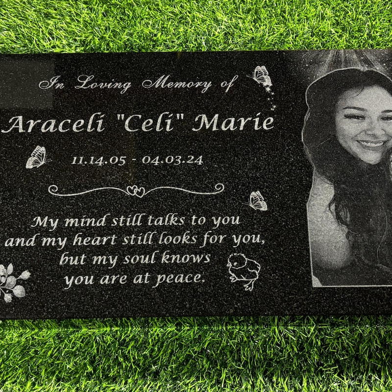 Cemetery Foot Marker - Etsy
