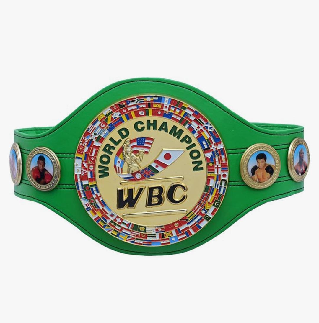 WBC Boxing Championship Belt | Adult Size 8 Mm 3D Plates / World ...