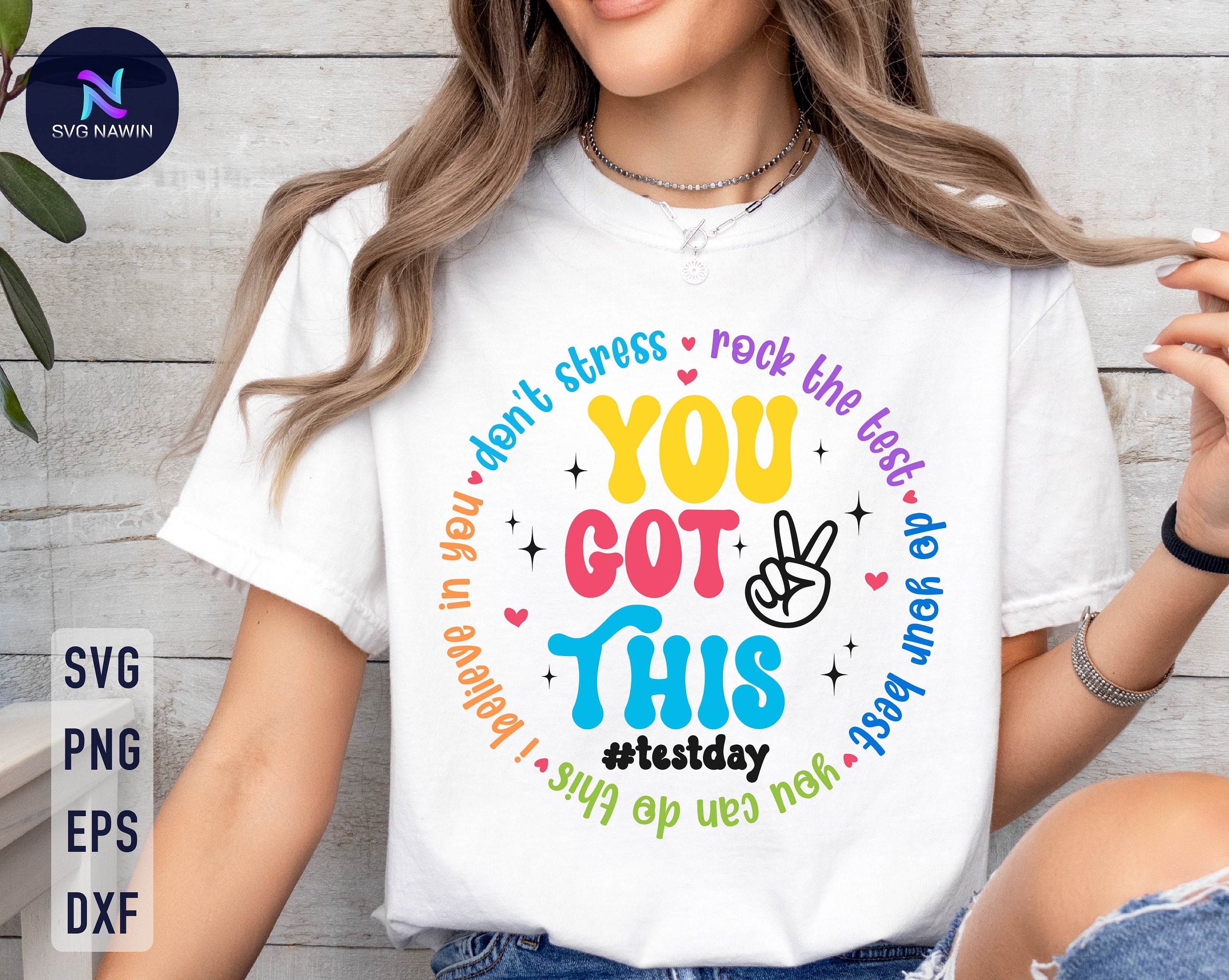 You Got This Svg, Test Day Svg, Test Day Png, Testing Svg, Rock the ...