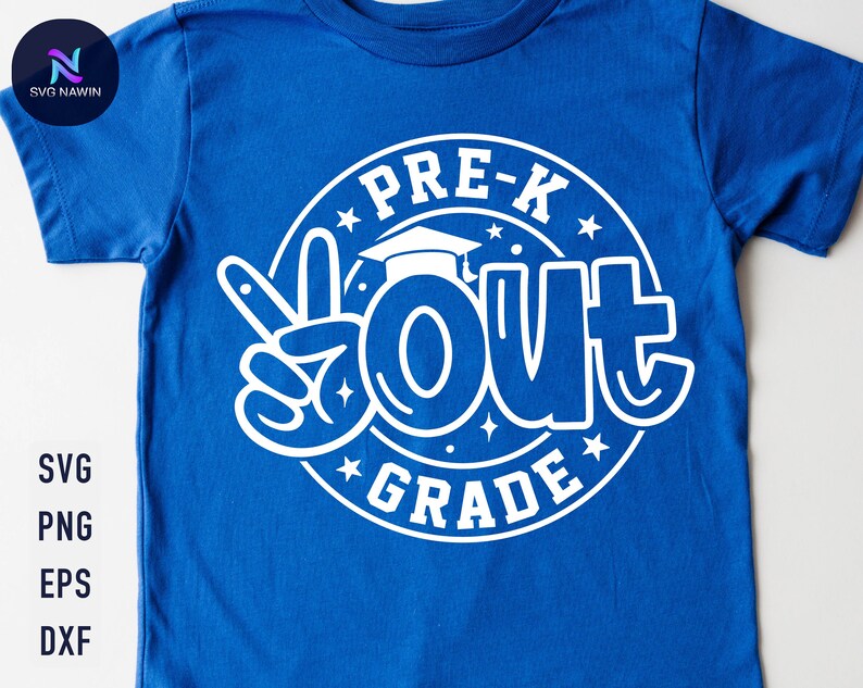 Peace Out Pre-k SVG: Last Day of School Design (digital Download) - Etsy