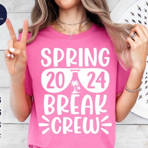 Spring Break Crew Svg, Spring Break Svg, Beach Trip Svg, Spring Beark ...