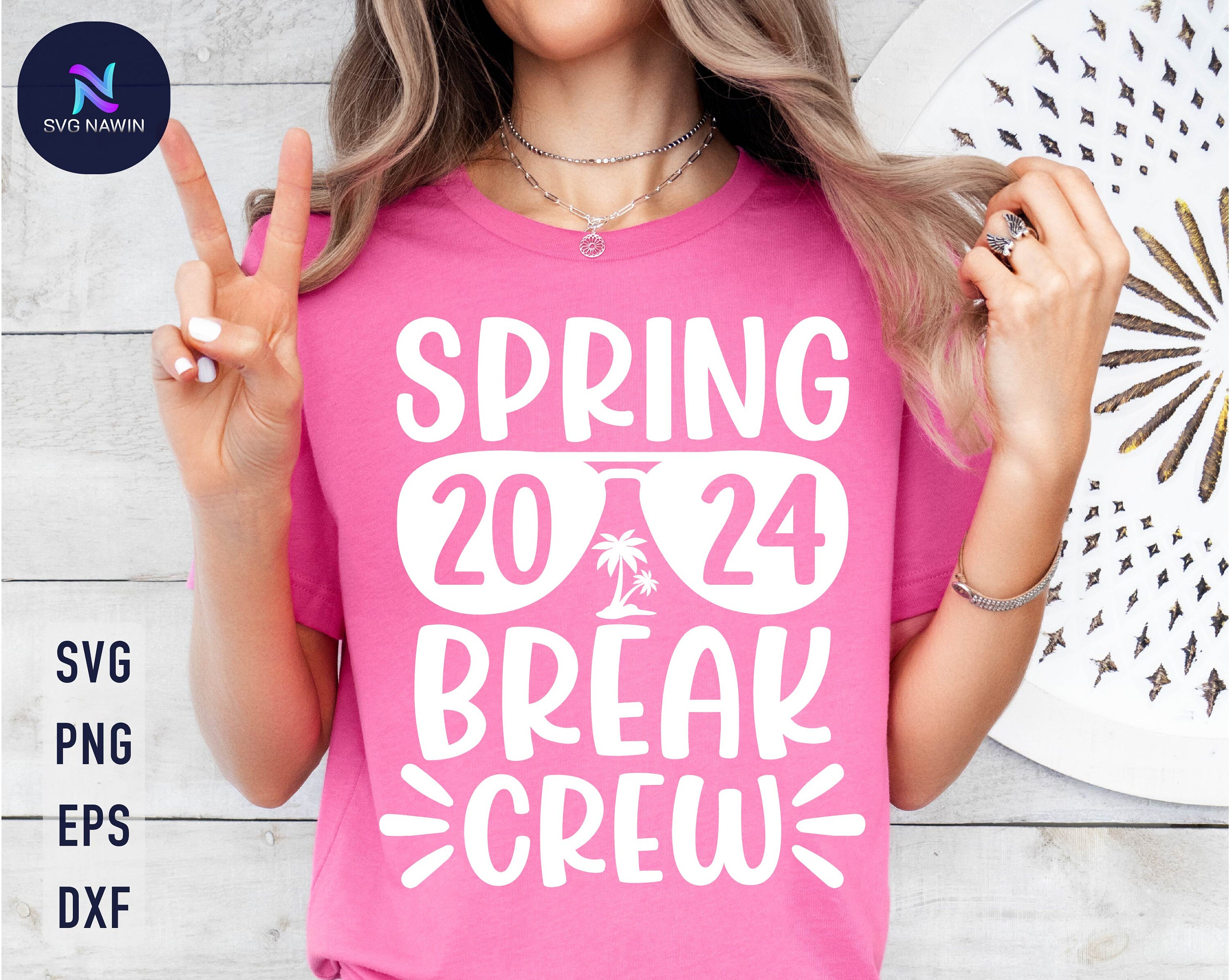 Spring Break Crew Svg, Spring Break Svg, Beach Trip Svg, Spring Beark ...
