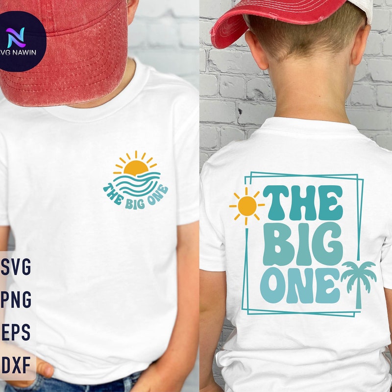 The Big One Svg - Etsy