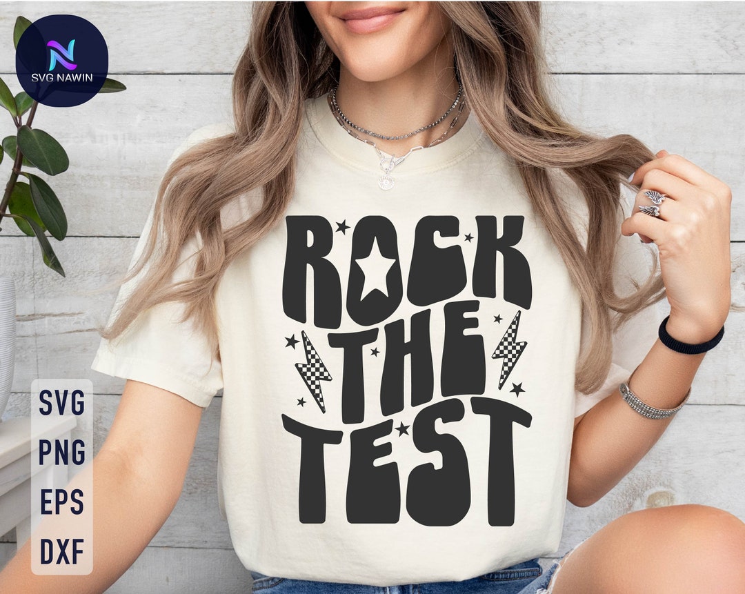 Rock the Test Svg, Test Day Svg, Its Test Day Yall Svg, Test Day Png ...