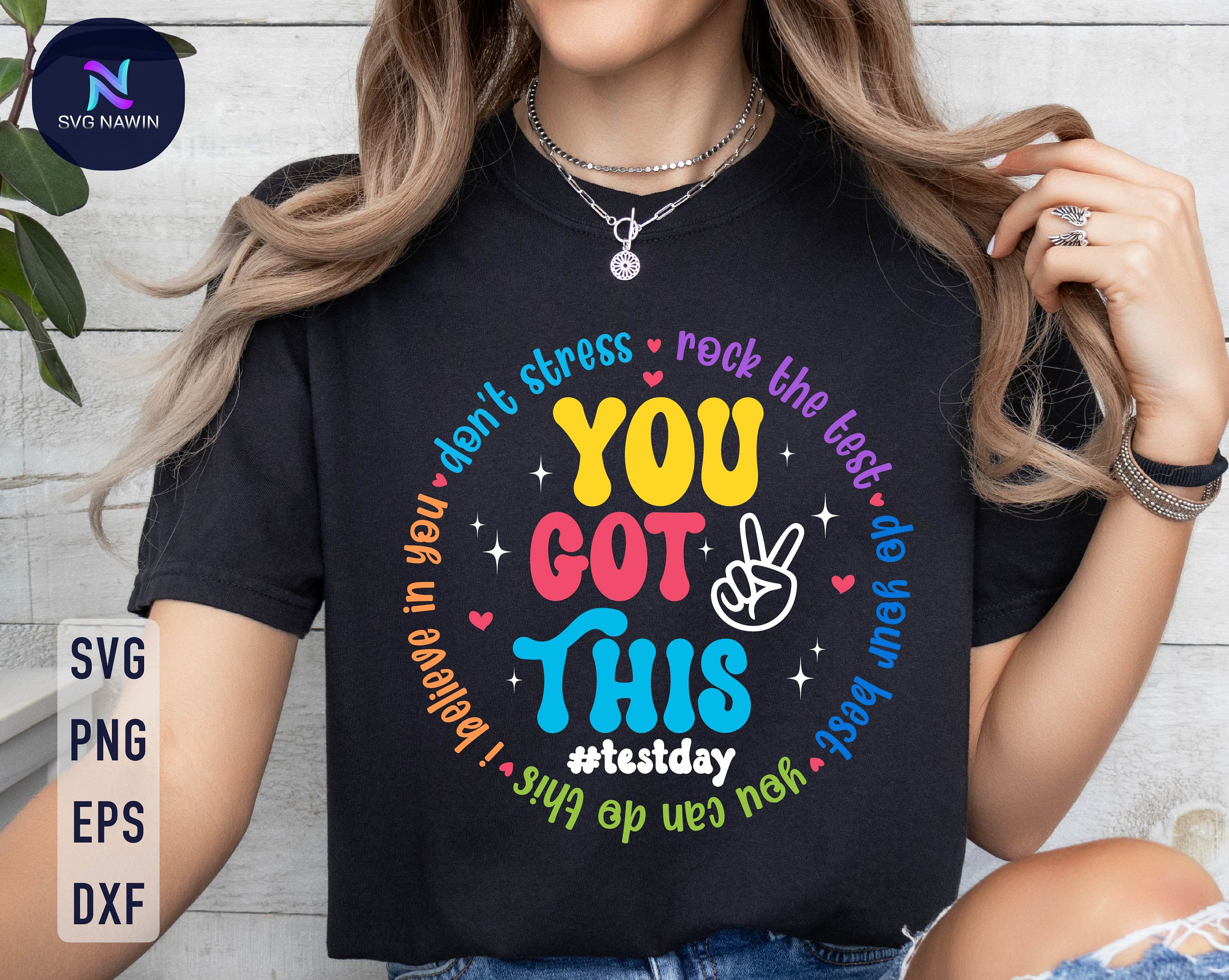 You Got This Svg, Test Day Svg, Test Day Png, Testing Svg, Rock the ...