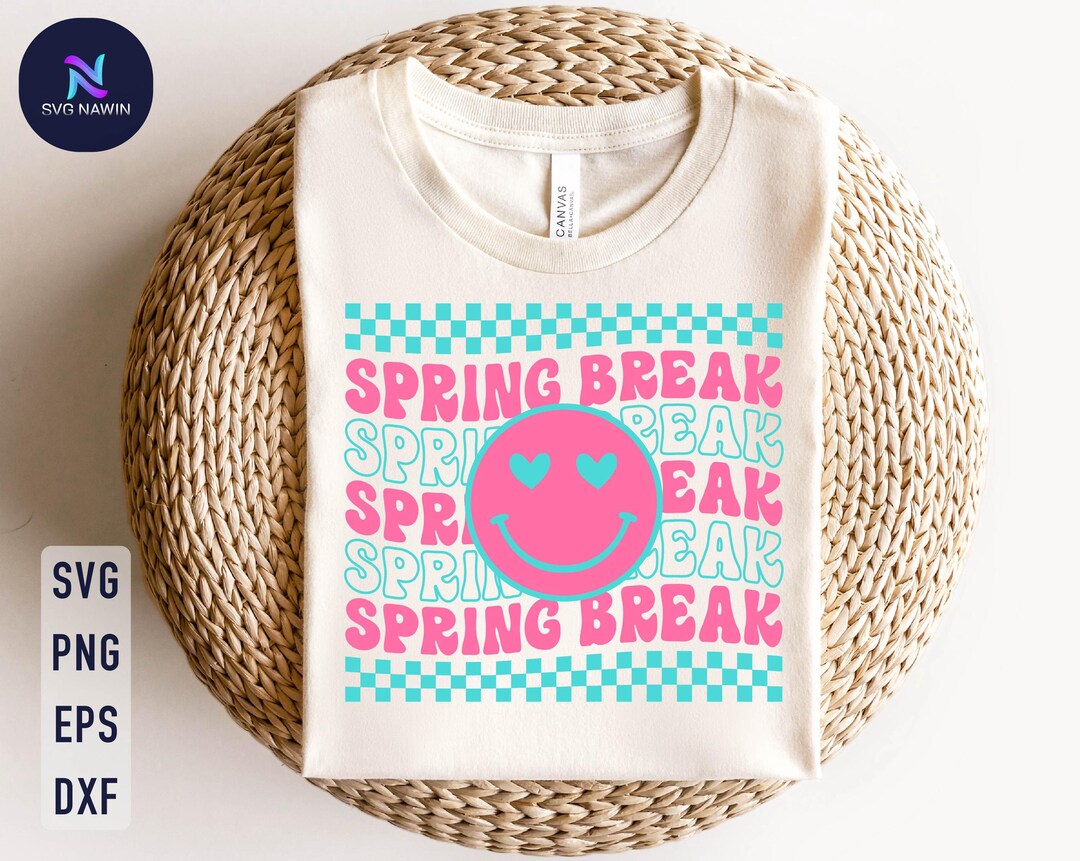 Spring Break Crew SVG: Beach Trip Design (digital Download) - Etsy