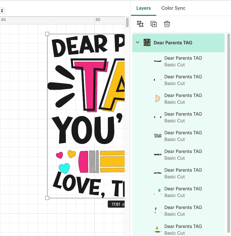 Dear Parents Tag You're It SVG: Teacher Last Day Shirt (digital ...