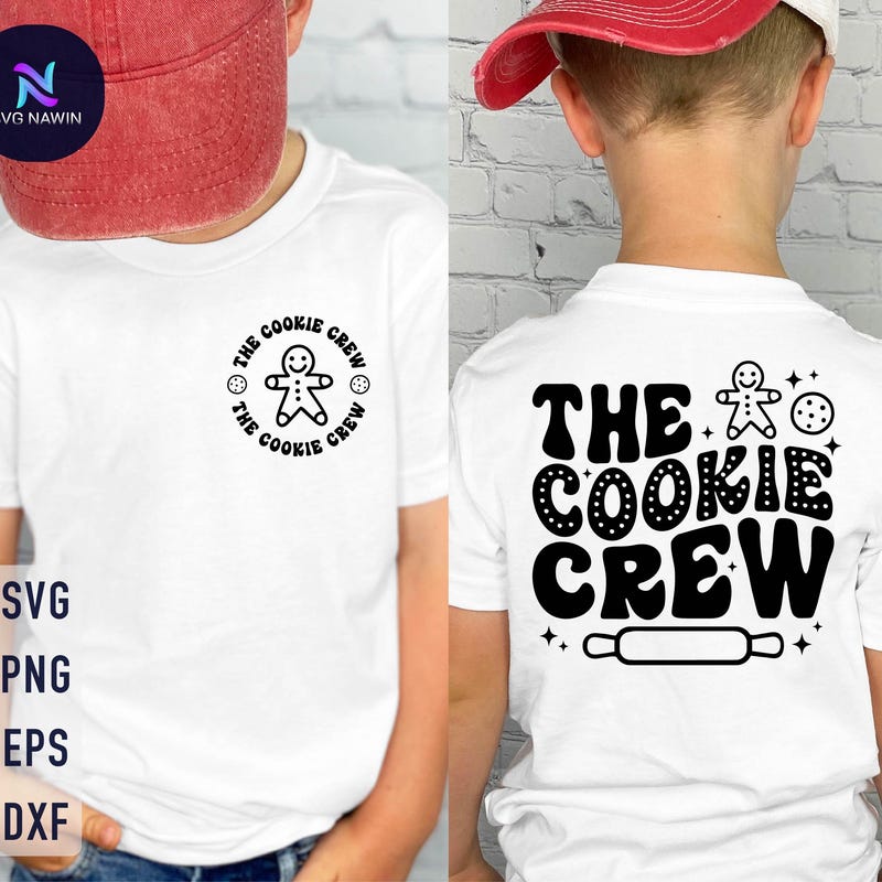 Cookie Crew Svg - Etsy