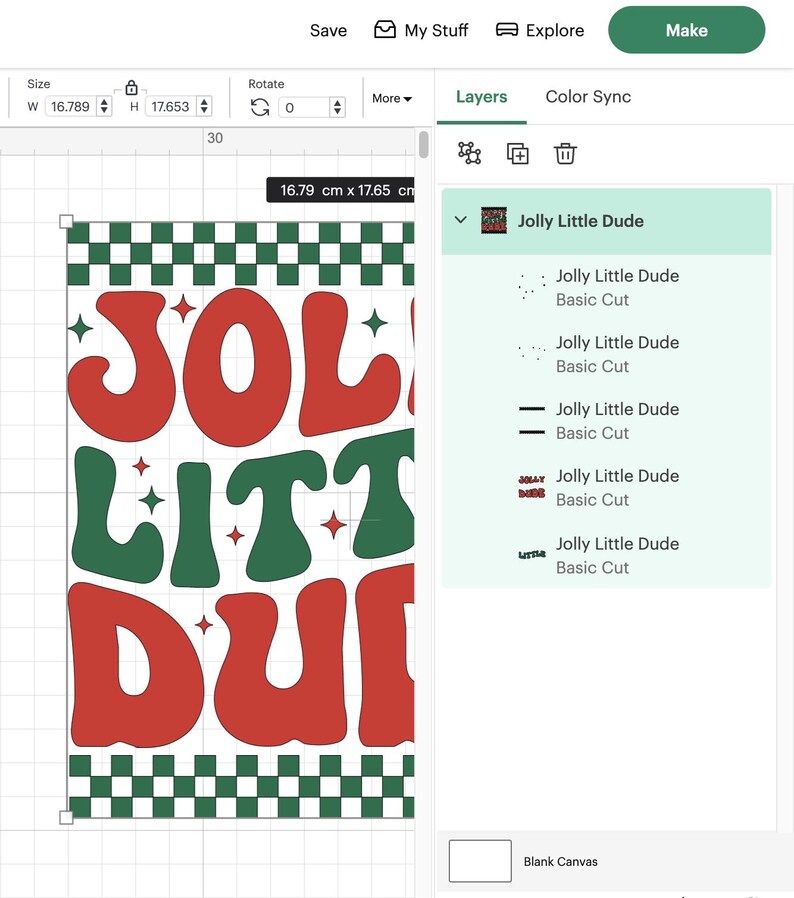 Jolly Little Dude Christmas SVG: Toddler Boy Design (digital Download ...