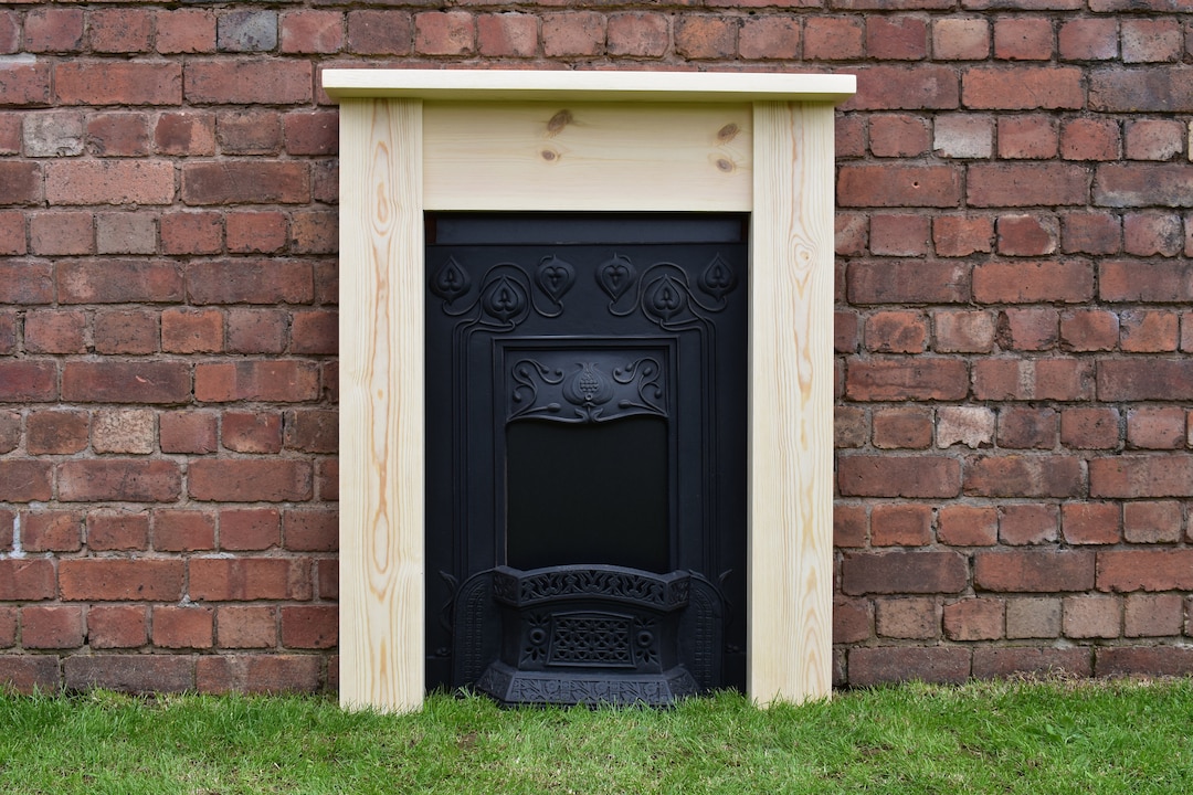 Small Fire Surround / Bedroom Pine Fire Surround / Solid Pine Plus Made ...