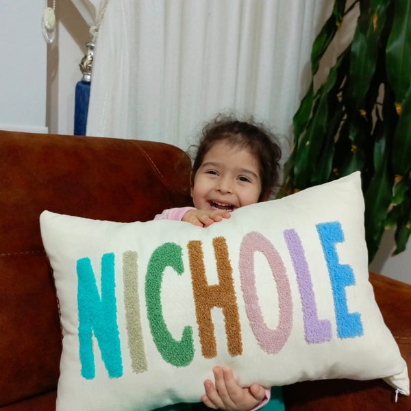 Custom Name Pillows - Etsy