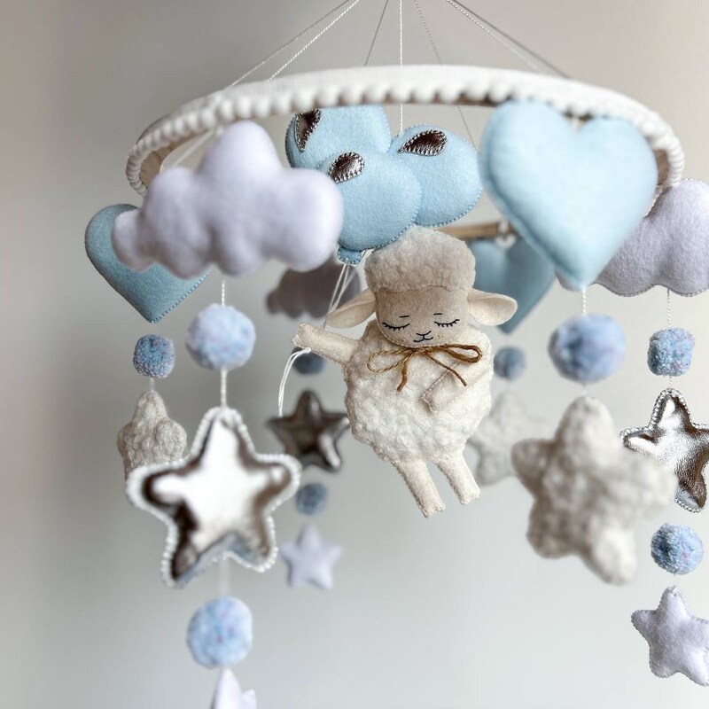 Sheep Mobile - Etsy