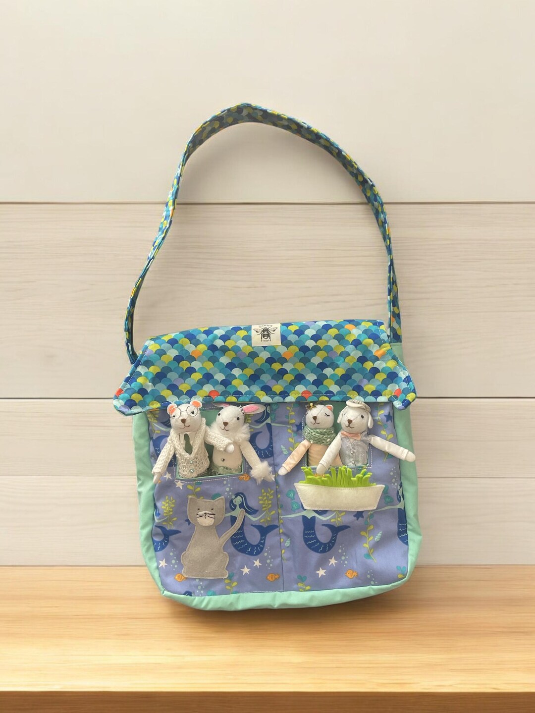 Cute Doll Bag Made From 100% Organic Cotton - Etsy