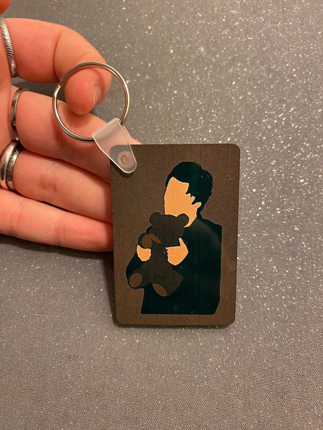 Damon Salvatore the Vampire Diaries Key Ring - Etsy