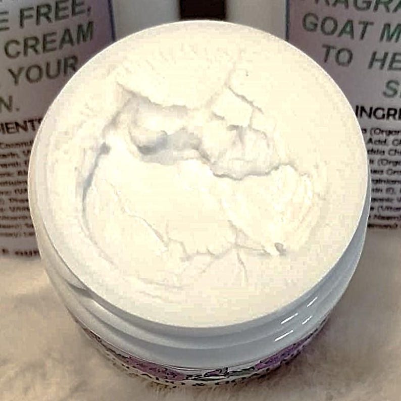 Goat Milk Face and Body Cream - Etsy