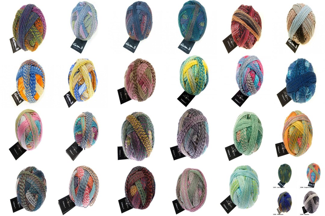 Self-striping Gradient Merino Yarn | Schoppel Edition 3 Yarn | 100% ...
