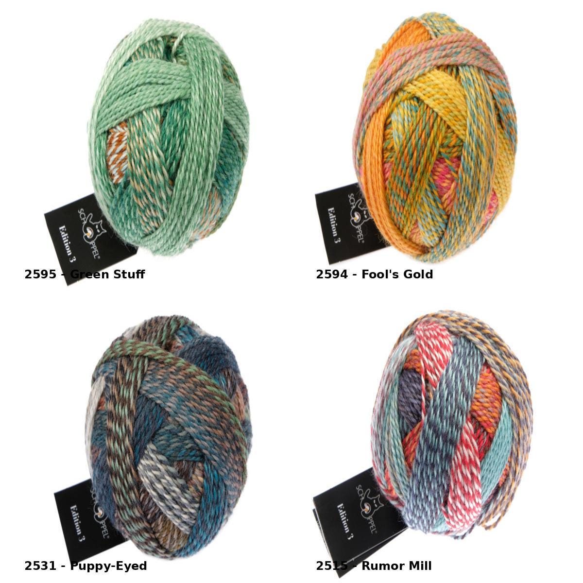 Self-striping Gradient Merino Yarn | Schoppel Edition 3 Yarn | 100% ...