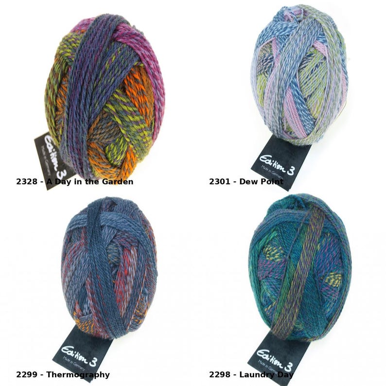 Self-striping Gradient Merino Yarn | Schoppel Edition 3 Yarn | 100% ...