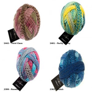 Self-striping Gradient Merino Yarn | Schoppel Edition 3 Yarn | 100% ...