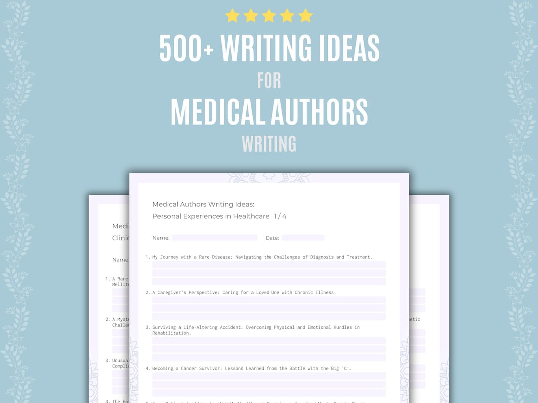 Medical Authors Writing Ideas Medical Authors Writing Writing, Writer ...