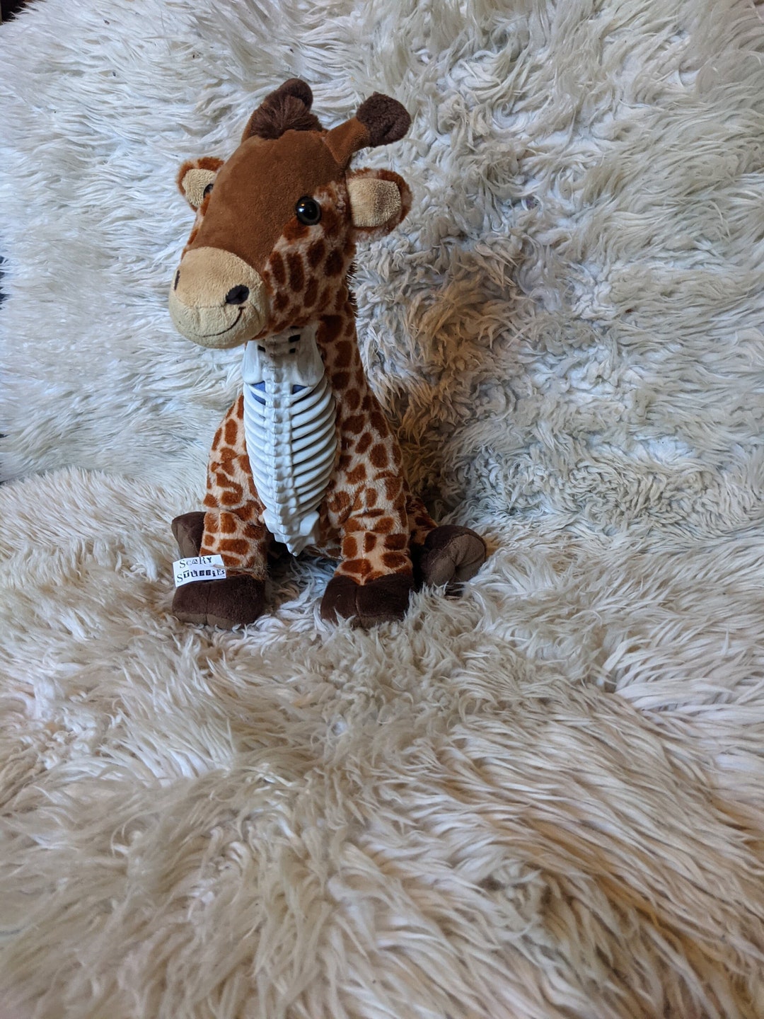 Scary Stuffies Skeletal Gerry Giraffe - Etsy