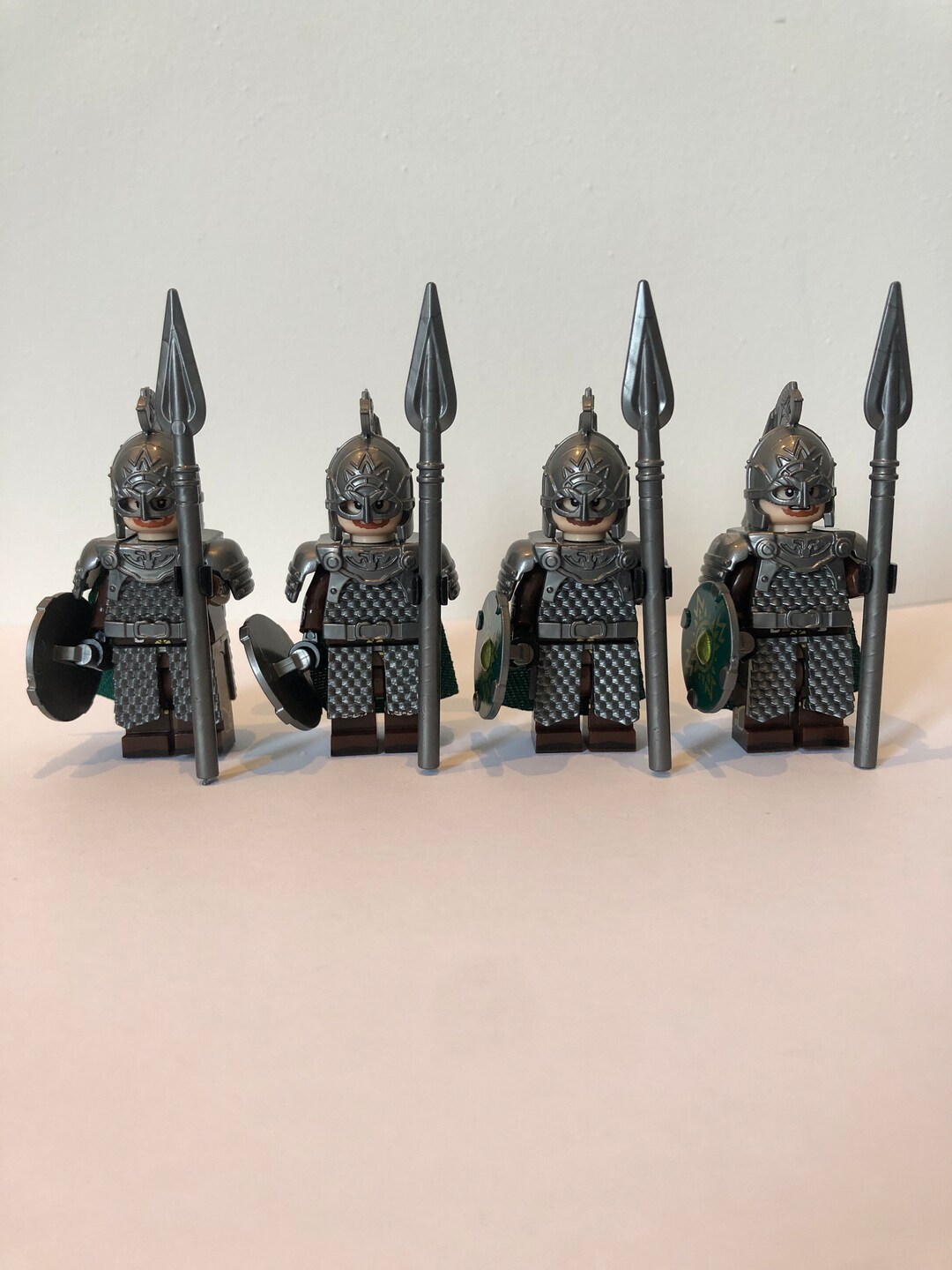 4 Spear Soldiers of Rohan Mini-figure - Etsy