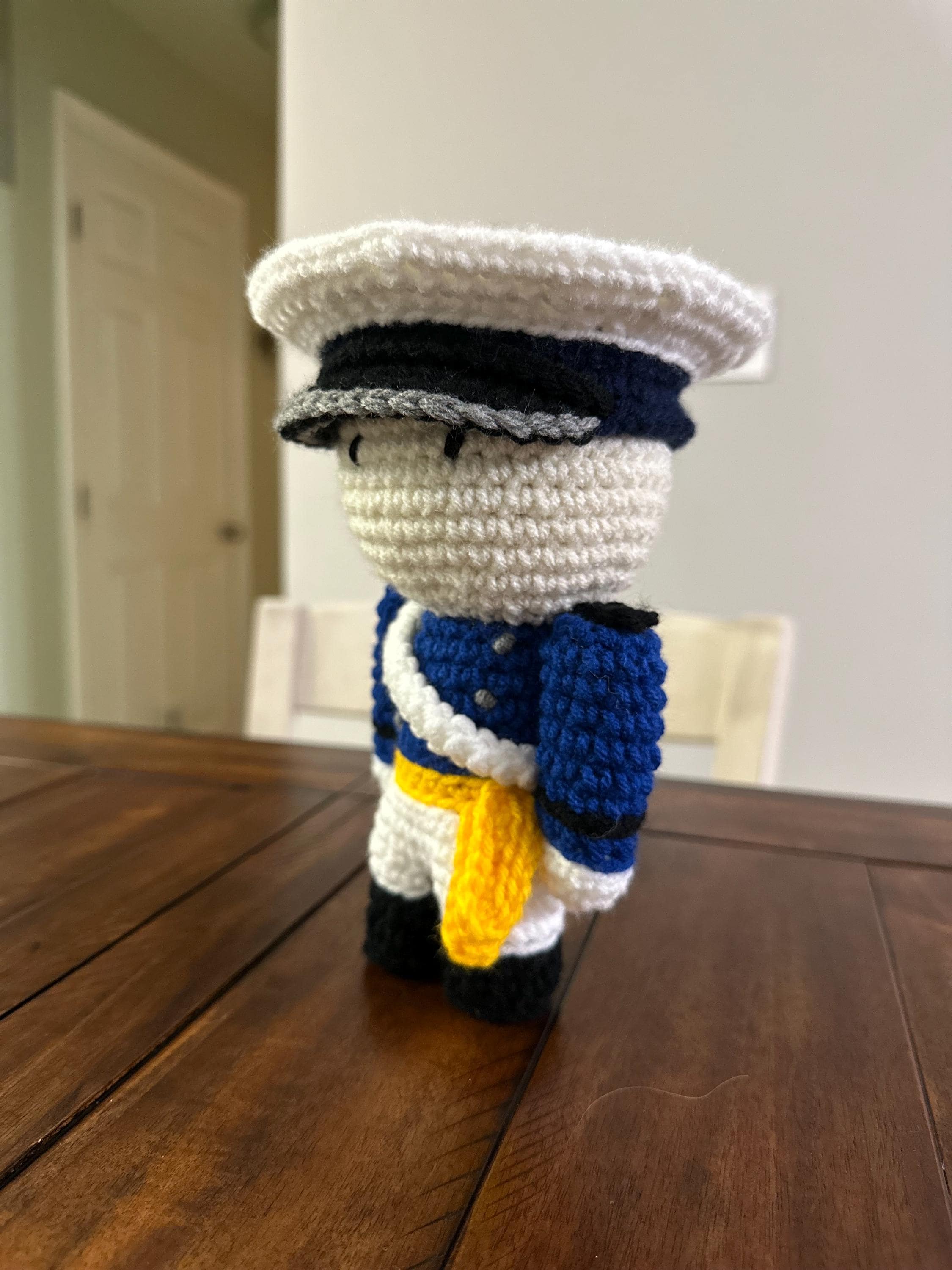 Air Force Academy Cadet Crocheted Cadet - Etsy
