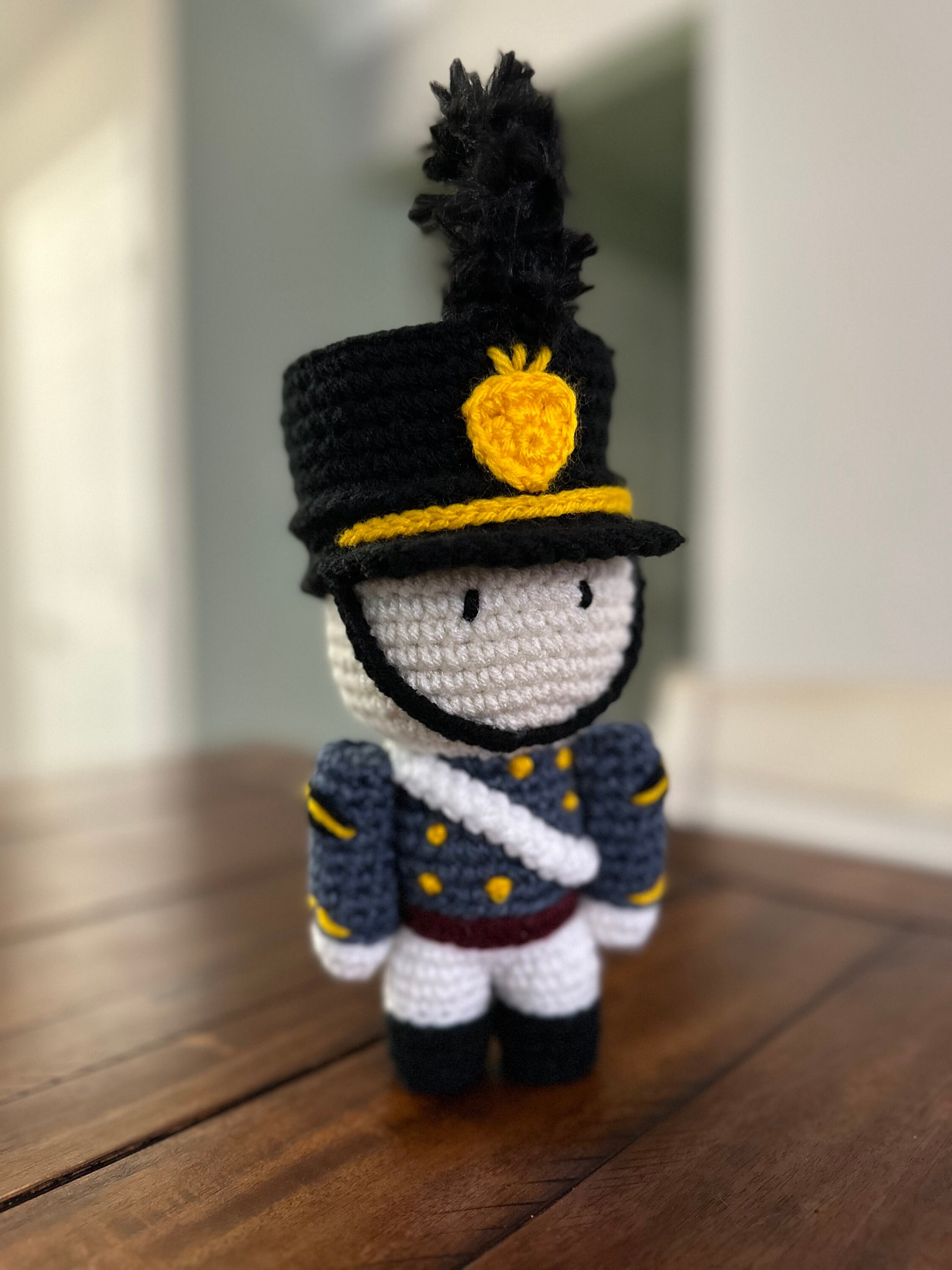 West Point Corps of Cadets Crocheted Cadet - Etsy