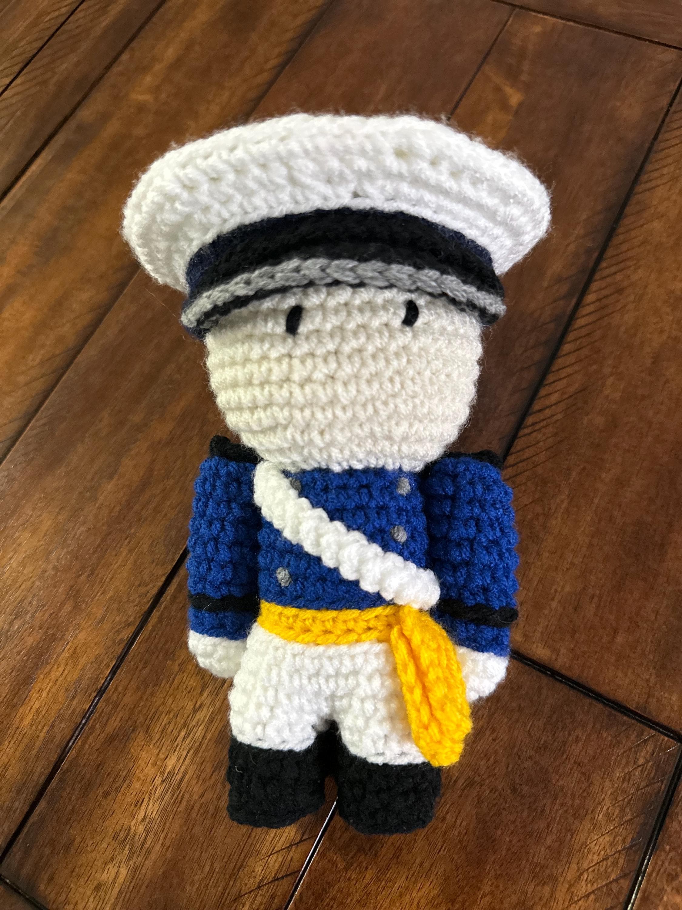Air Force Academy Cadet Crocheted Cadet - Etsy