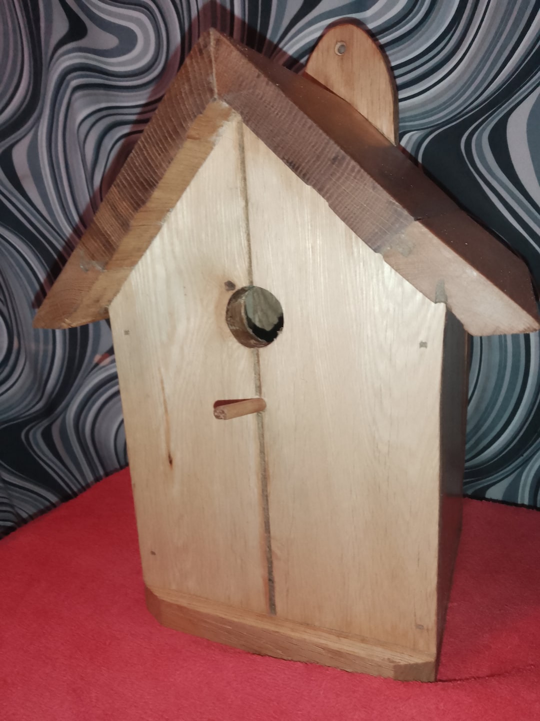 Solid Oak Bird Box - Etsy