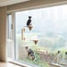 Air Cat Climbing Frame, Cat Scratching Post Set, Window Jump Climbing ...