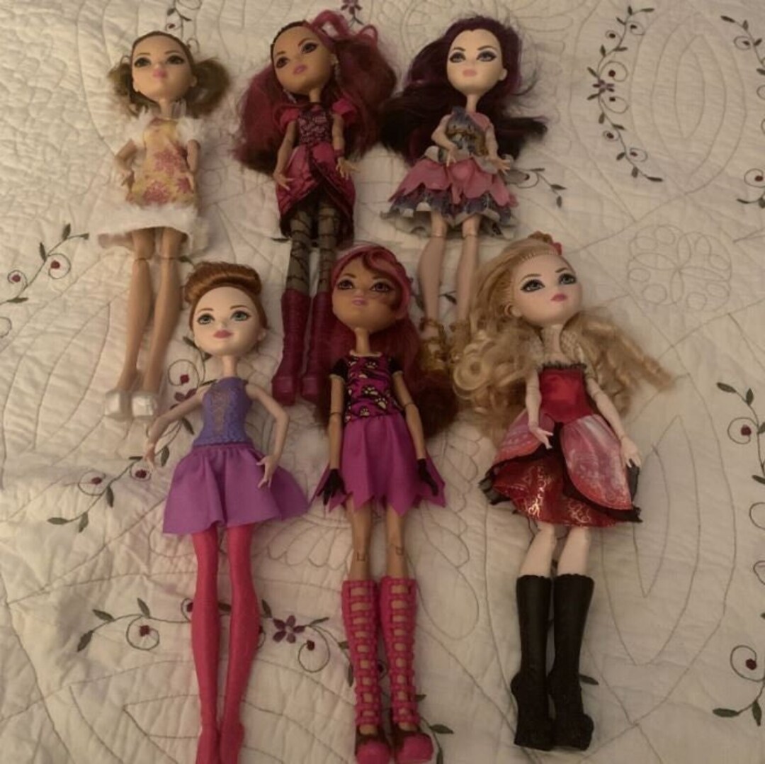 Six Monster High Dolls Vintage Lot Clean Smoke Free Mattel - Etsy