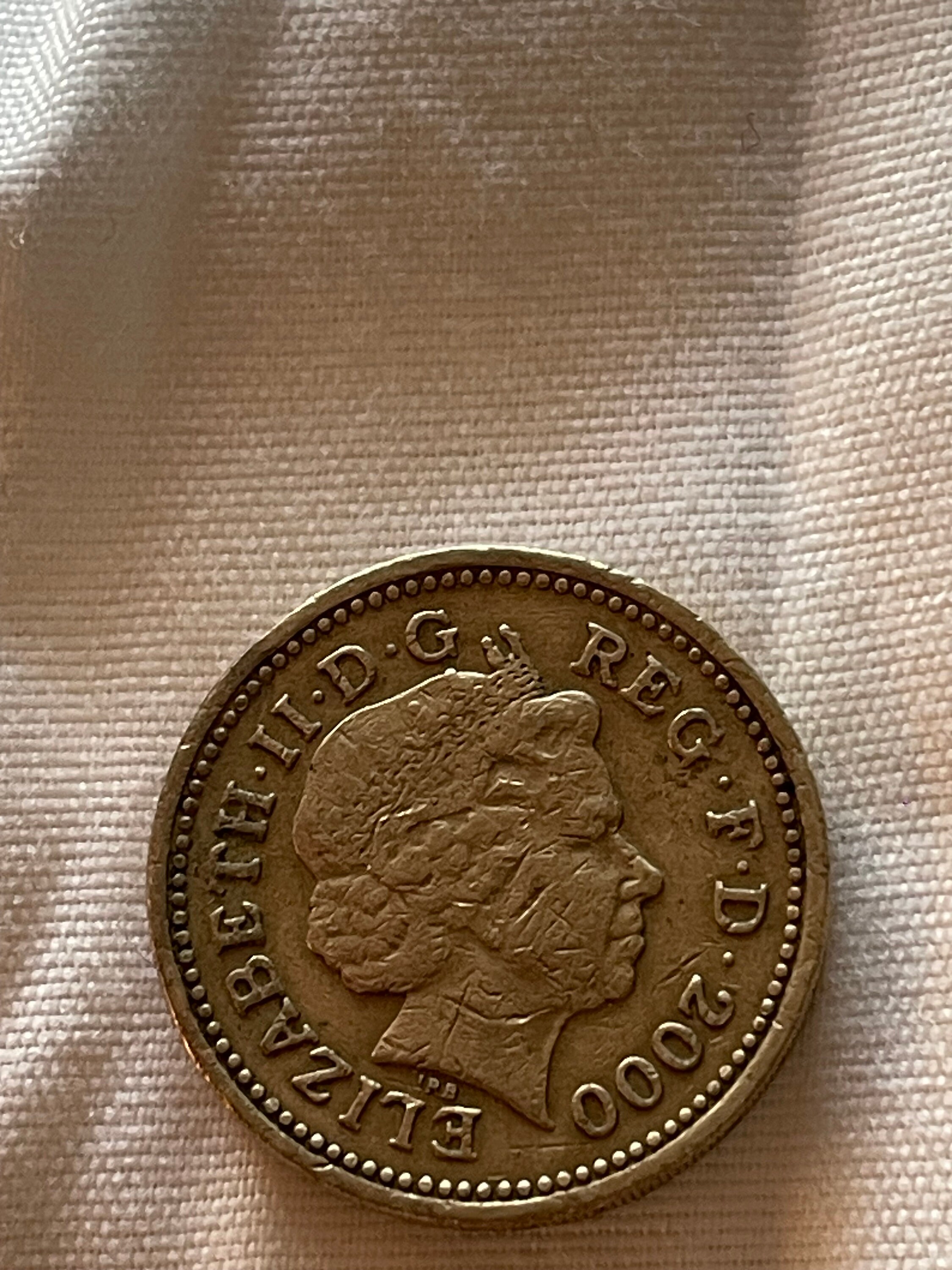 Rare Welsh Dragon 1 Pound Coin Year 2000 - Etsy