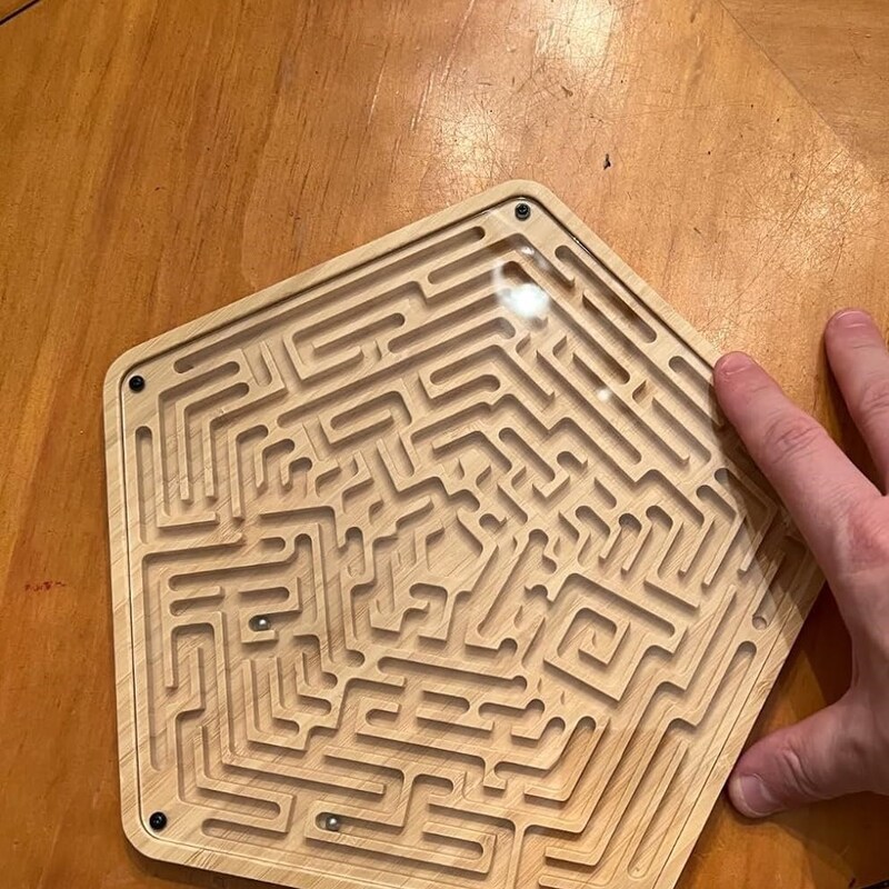 Wooden Maze Toy - Etsy