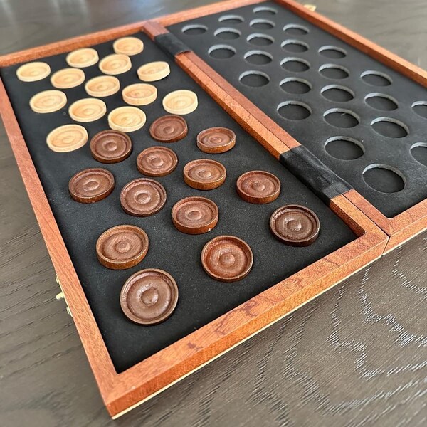 Wooden Checkerboard - Etsy