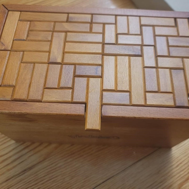 Puzzle Box - Etsy