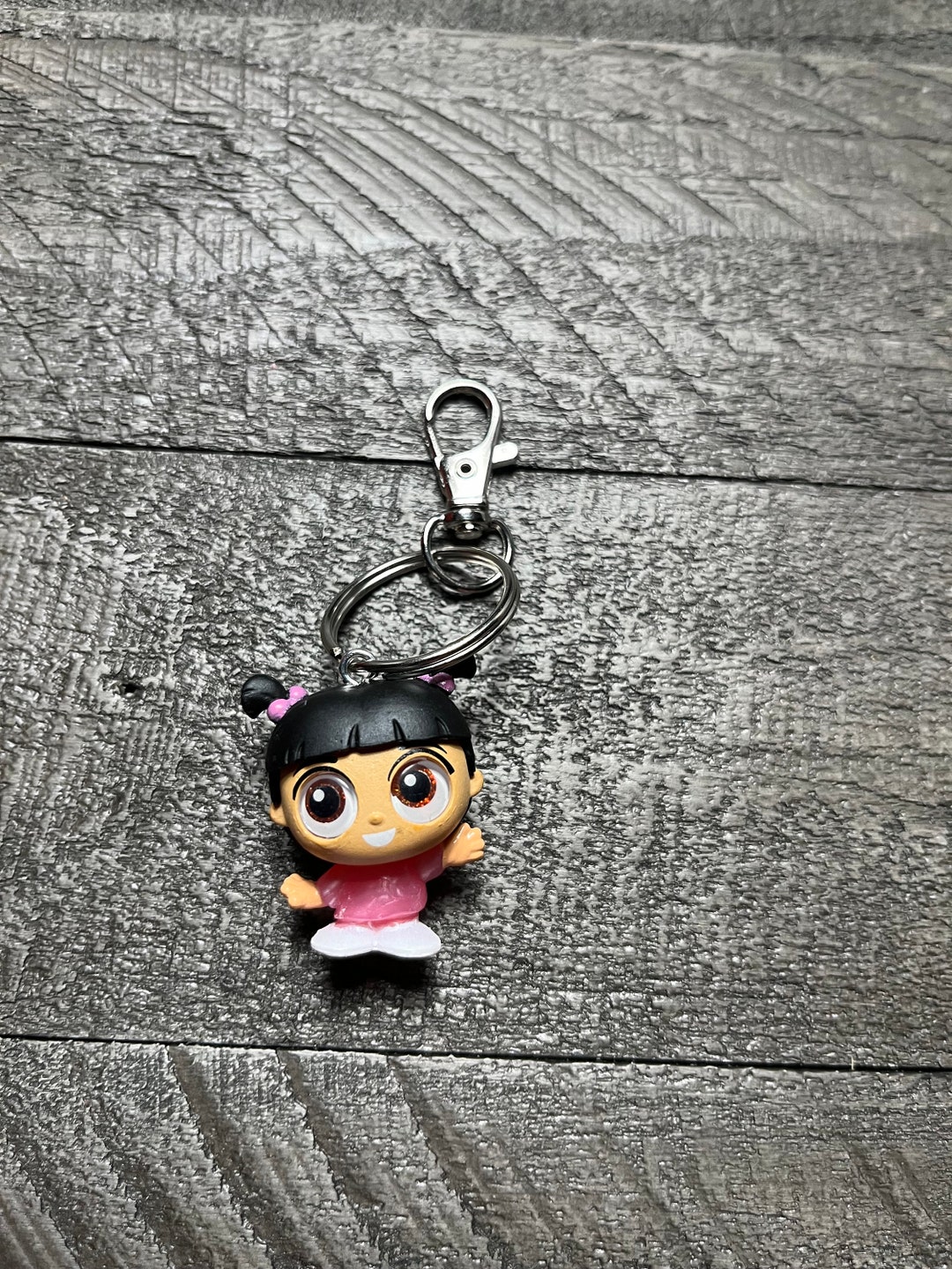 Disney Doorables Monsters Inc Boo Keychain/ Bag Clip - Etsy