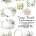 Digital Paper Clipart Set Junk Journal Kit spring Journal , Commercial ...