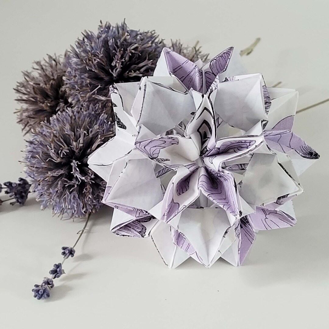 Origami Ball lilac - Etsy
