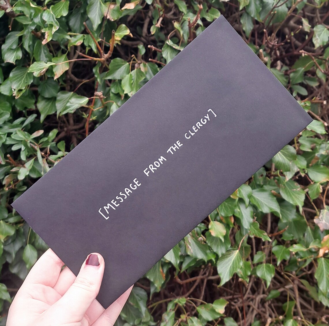 Custom Letter Inspired by Papa Emeritus IV Letter for Comfort or Gift ...