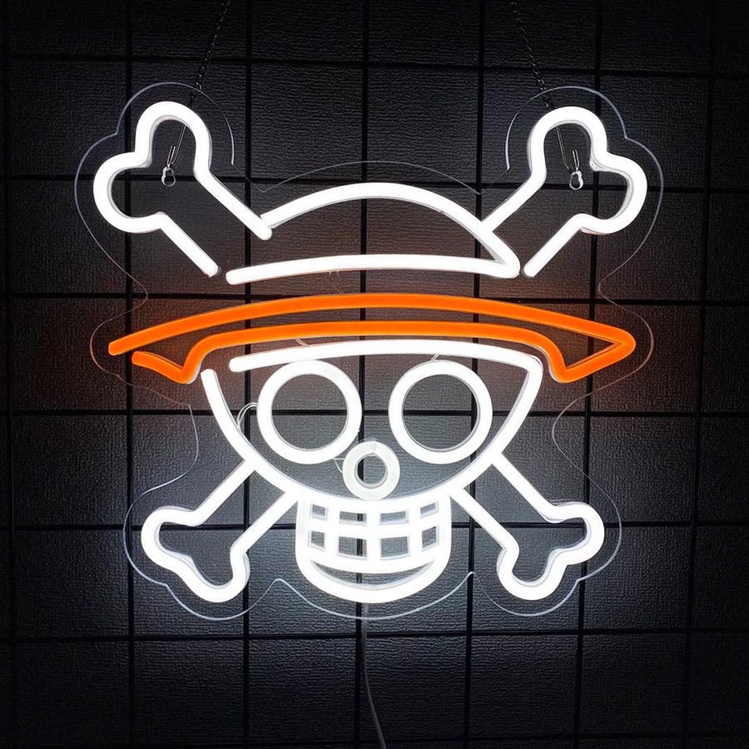 Pirate Neon Sign. Mancave Neon Sign, Custom Neon Bar Sign, Bedroom Wall ...