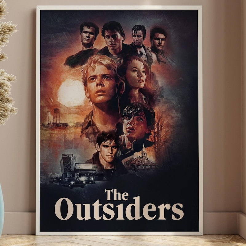 The Outsiders Movie Poster - Etsy