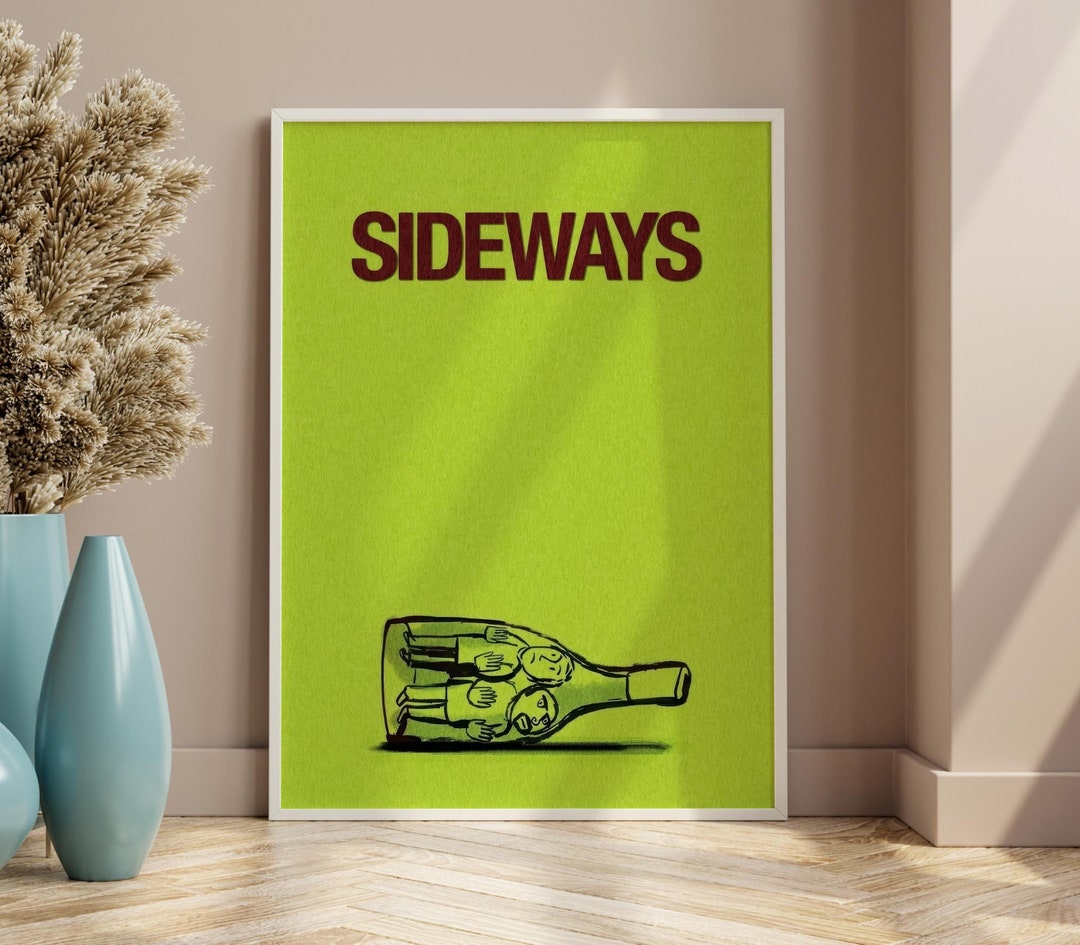 Sideways 2004 Movie Poster. Alexander Payne, Paul Giamatti, Thomas ...